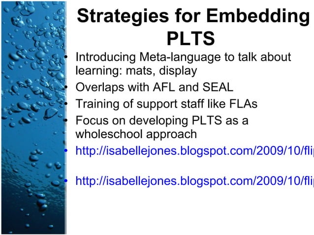 Personal learning and thinking skills in the mfl classroom new | PPT