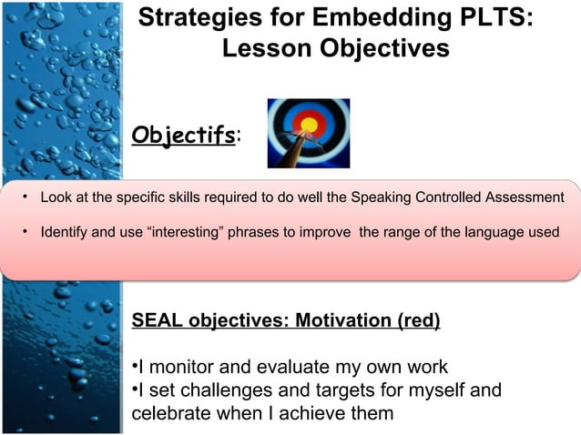 Personal learning and thinking skills in the mfl classroom new | PPT