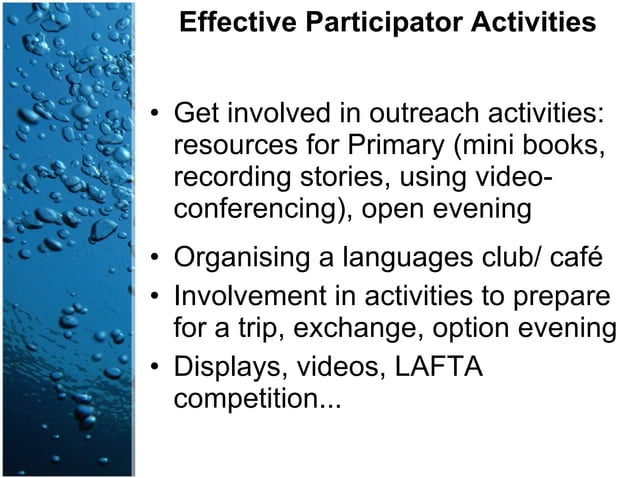 Personal learning and thinking skills in the mfl classroom new | PPT