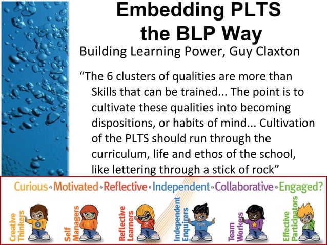 Personal learning and thinking skills in the mfl classroom new | PPT
