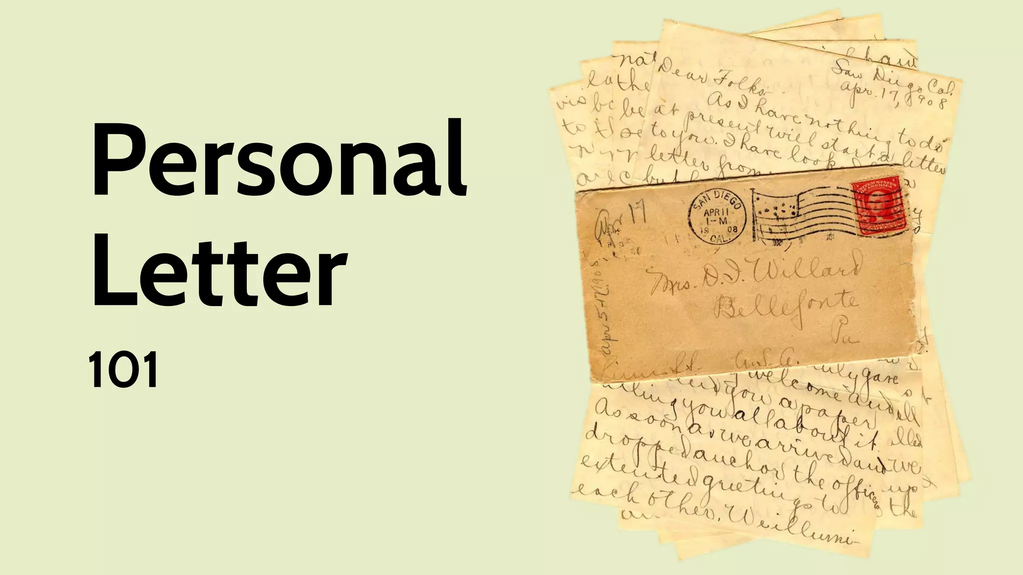 Situational Writing - Informal/ Personal Letter | PDF