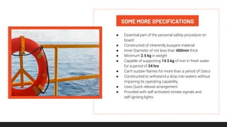 Personal Life Saving Appliances | PDF