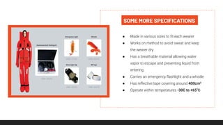 Personal Life Saving Appliances | PDF