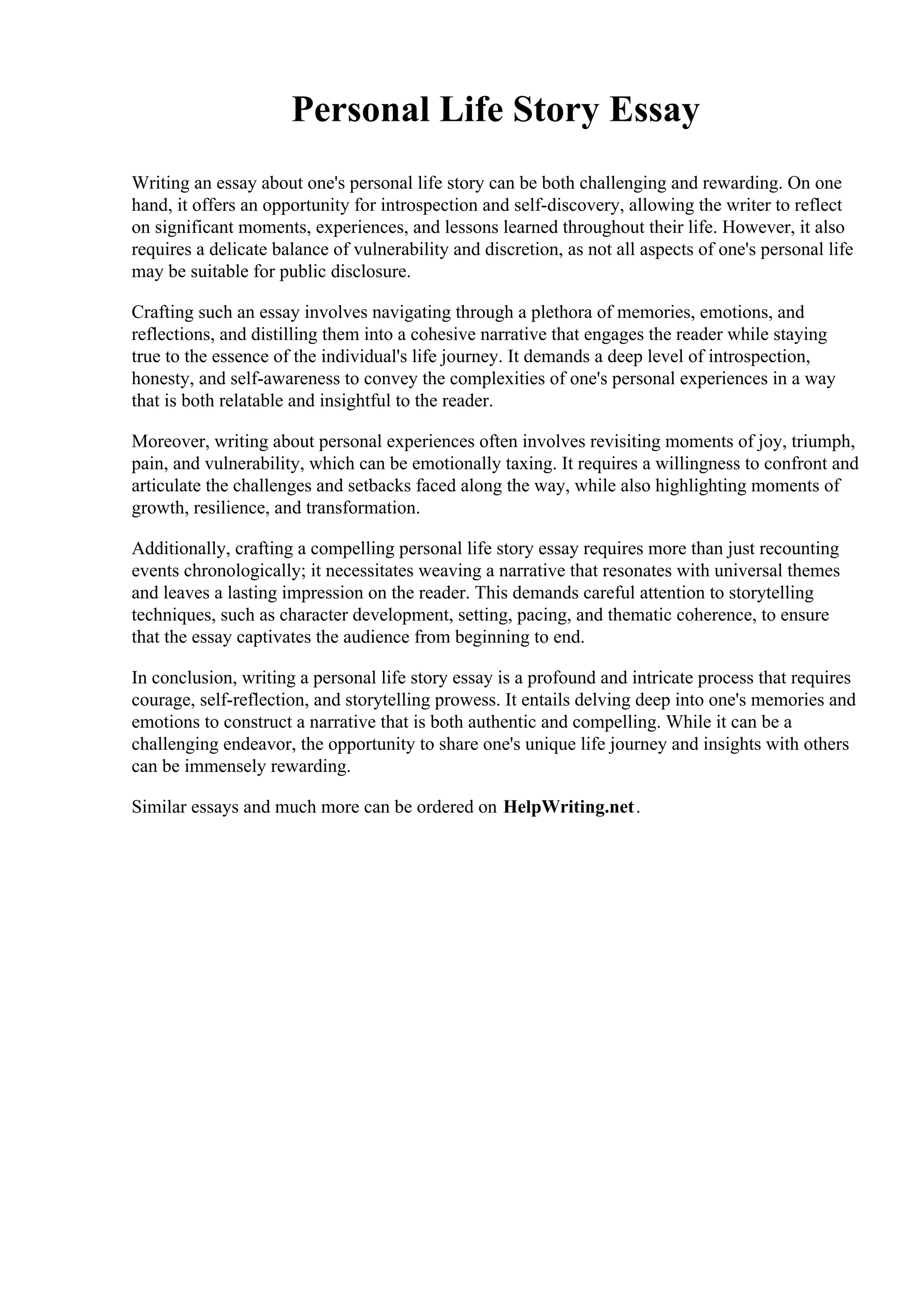 Personal Life Story Essay.pdf