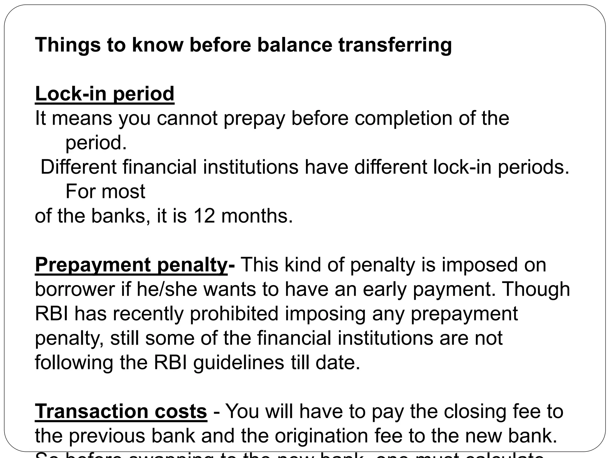Personal loan balance transfer | PPT