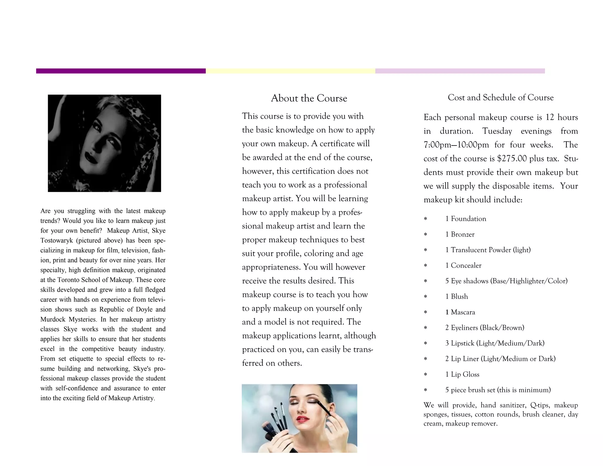 Personal makeup course | PDF
