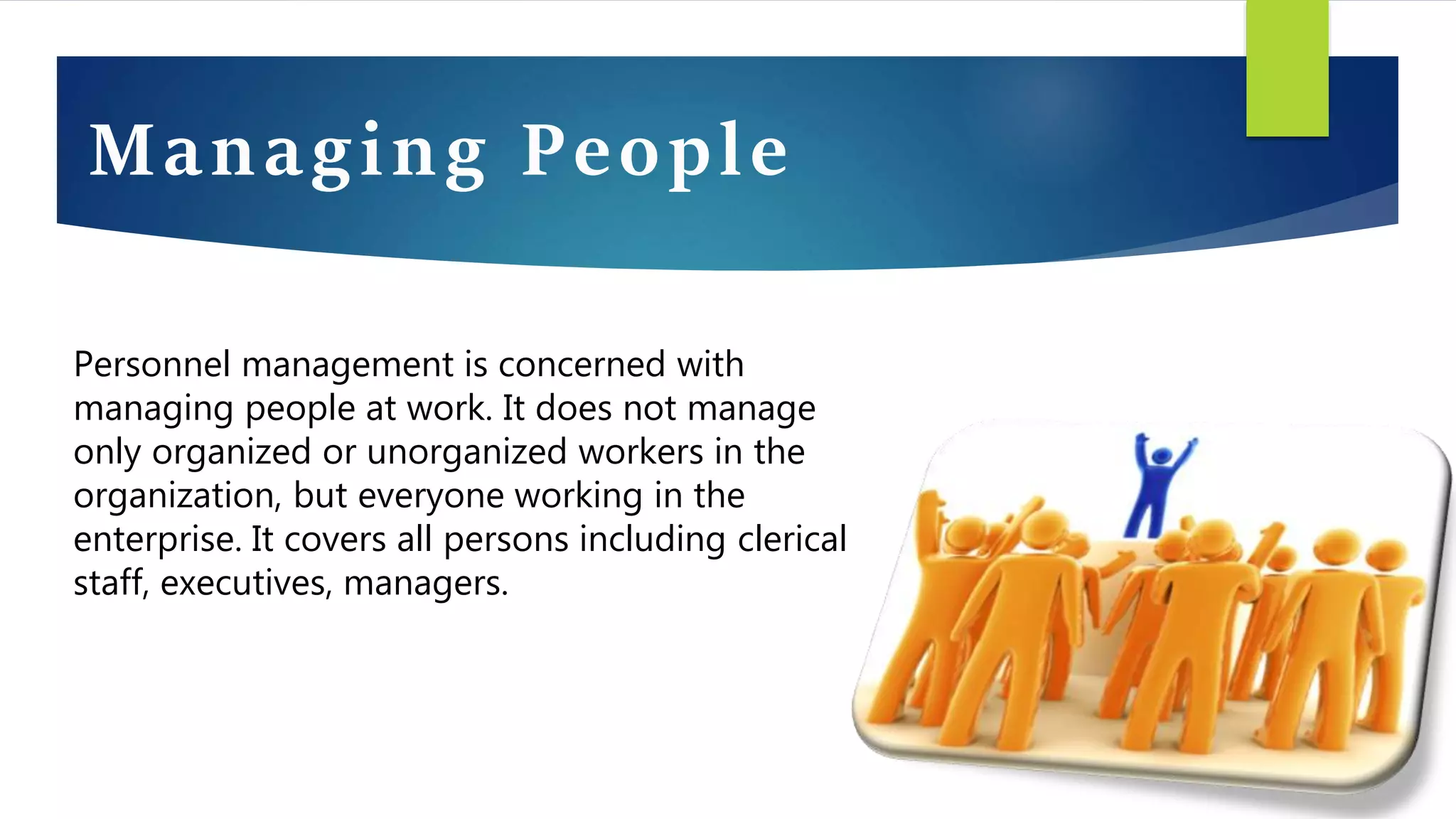 Personal management | PPTX