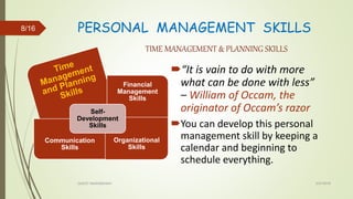 Personal managment | PPT