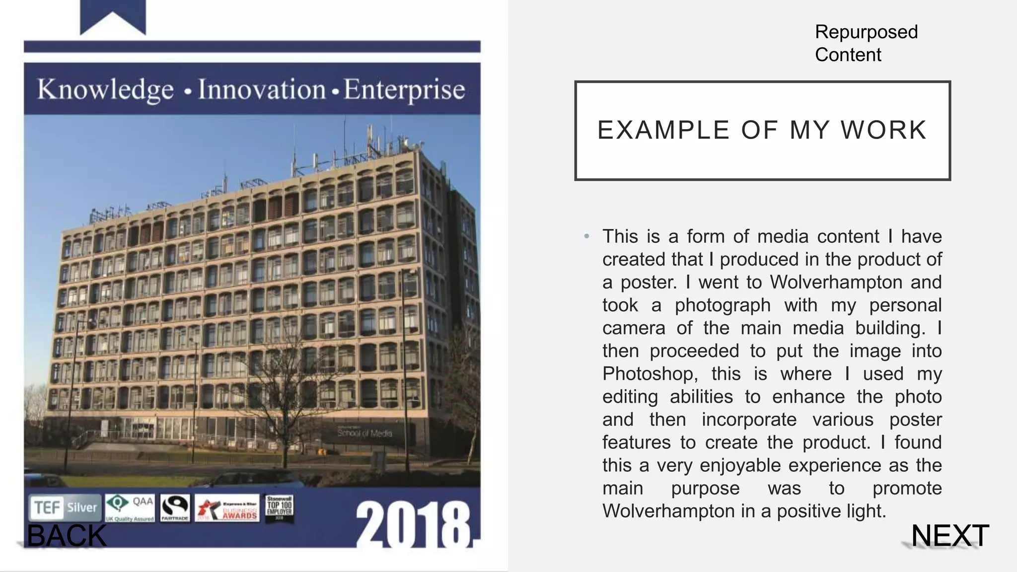 Personal Media Profile | PPTX