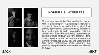 Personal Media Profile | PPTX