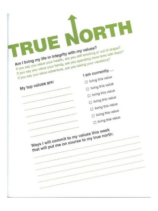 Personal Mission Statement Worksheet