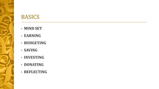 Personal money management | PPTX