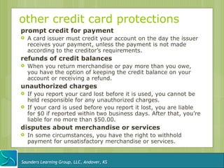 Personal money mgmt credit cards | PPT | Credit Cards | Personal Debt
