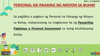 PERSONAL NA PAHAYAG NG MISYON SA BUHAY.pptx