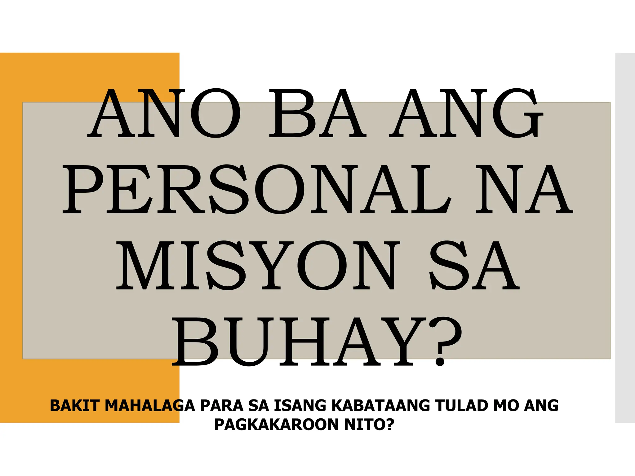 PERSONAL NA PAHAYAG NG MISYON SA BUHAY REAL.pptx