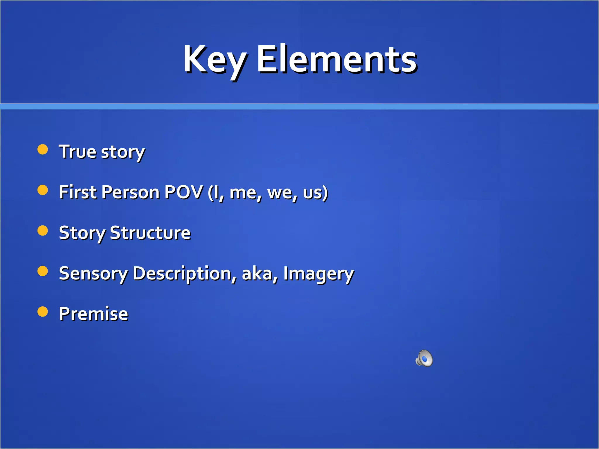 Personal narrative | PPT | Books and Literature
