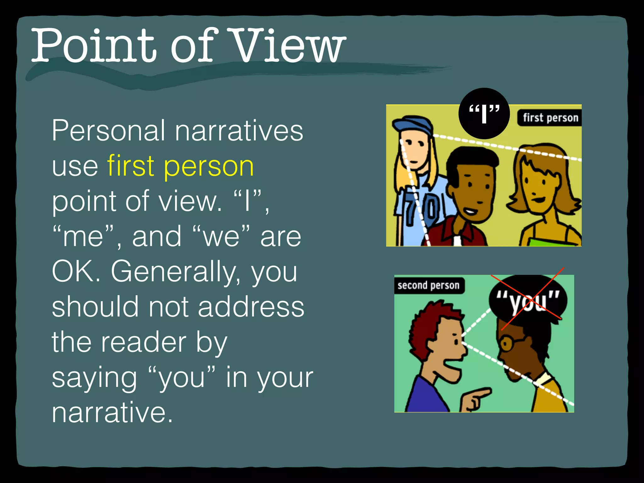 Personal Narrative Elements | PDF