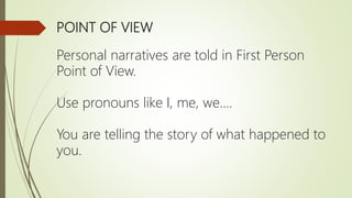 Personal narrative | PPTX