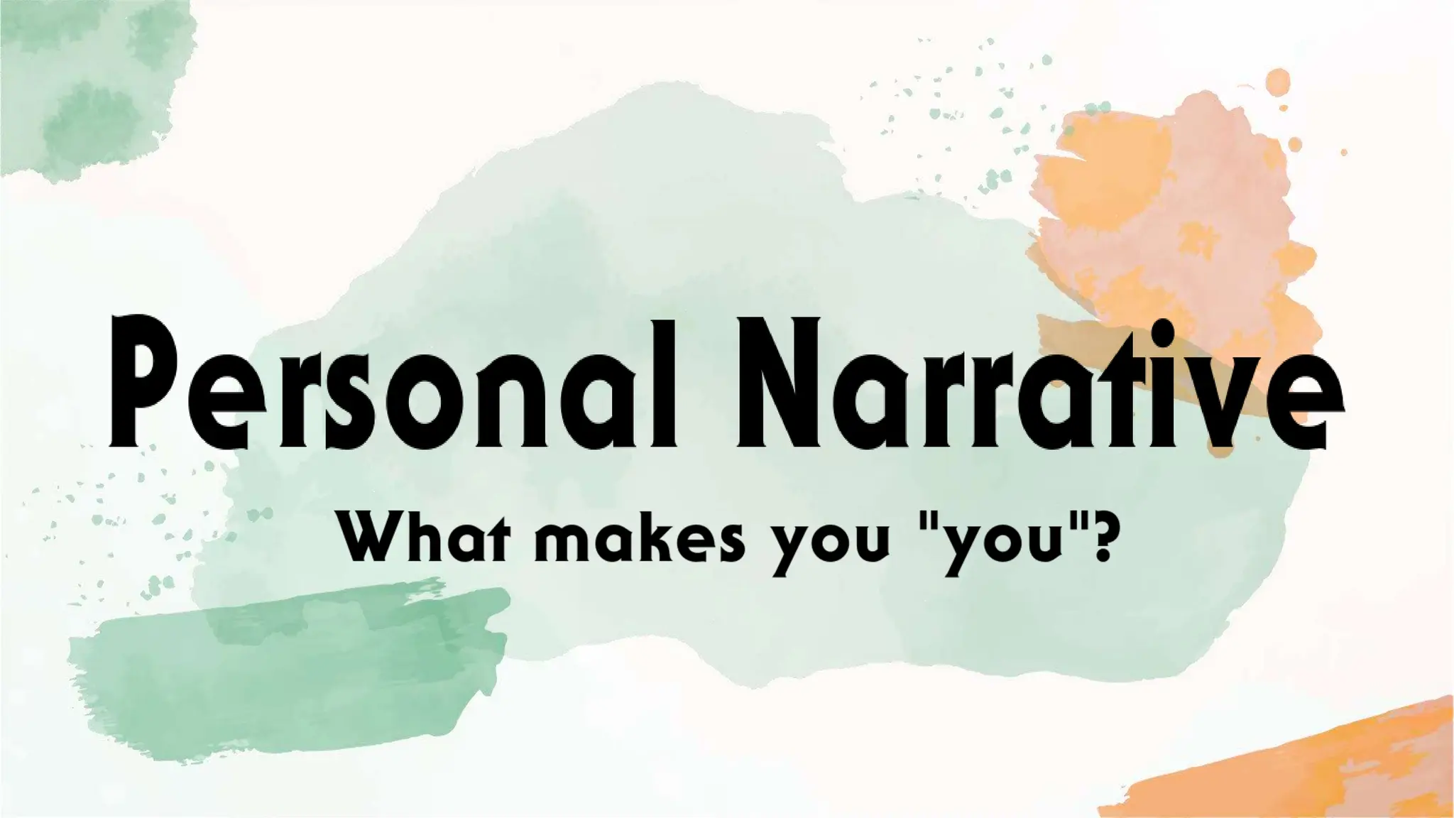 personal narrative.pptx