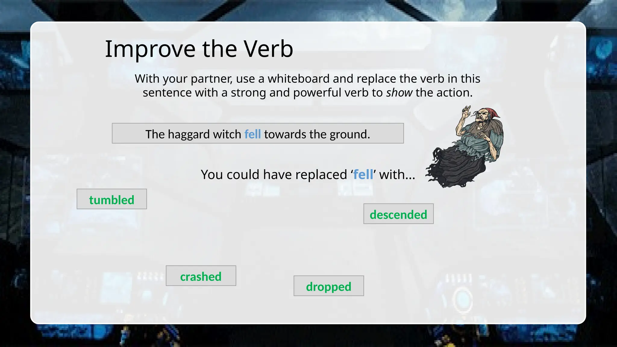 Personal narrative.Strong verbs - .pptx Grade four -Grade 5 | PPTX