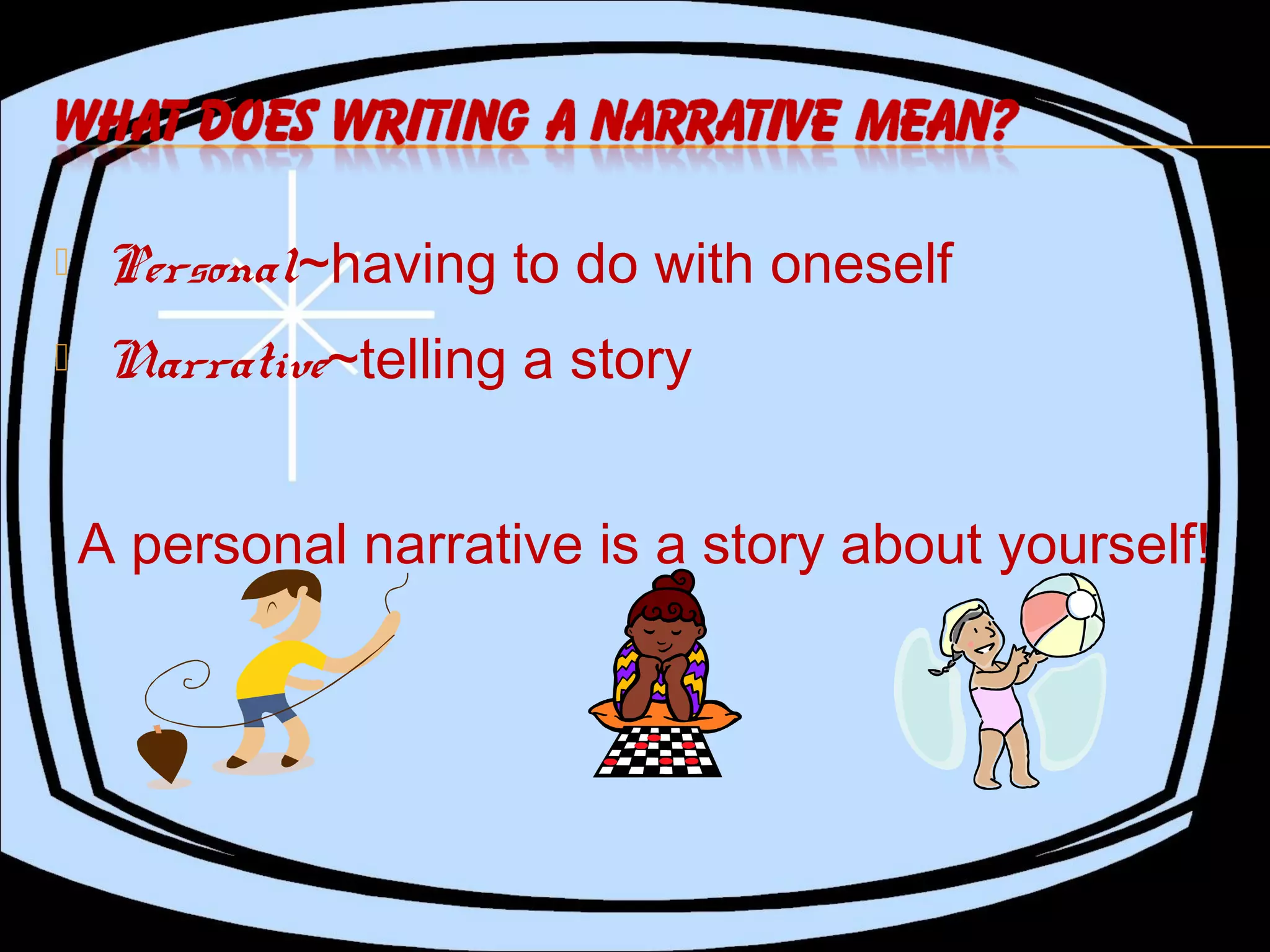 Writing a Narrative | PPT