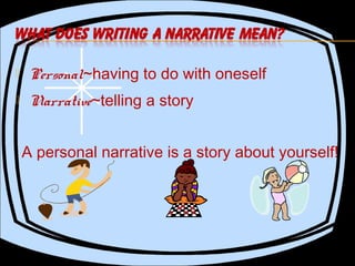Writing a Narrative | PPT