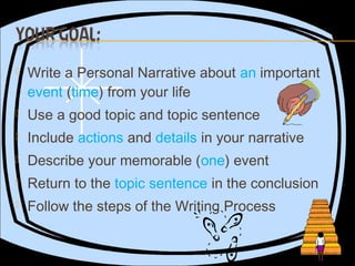 Writing a Narrative | PPT