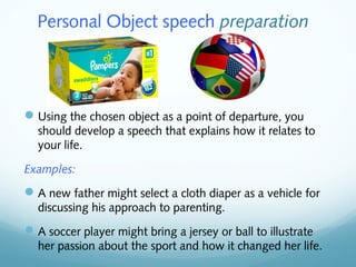 Personalobjectspeechthornock2017 | PPT