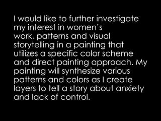 Personal Painting Example Presentation | PPTX