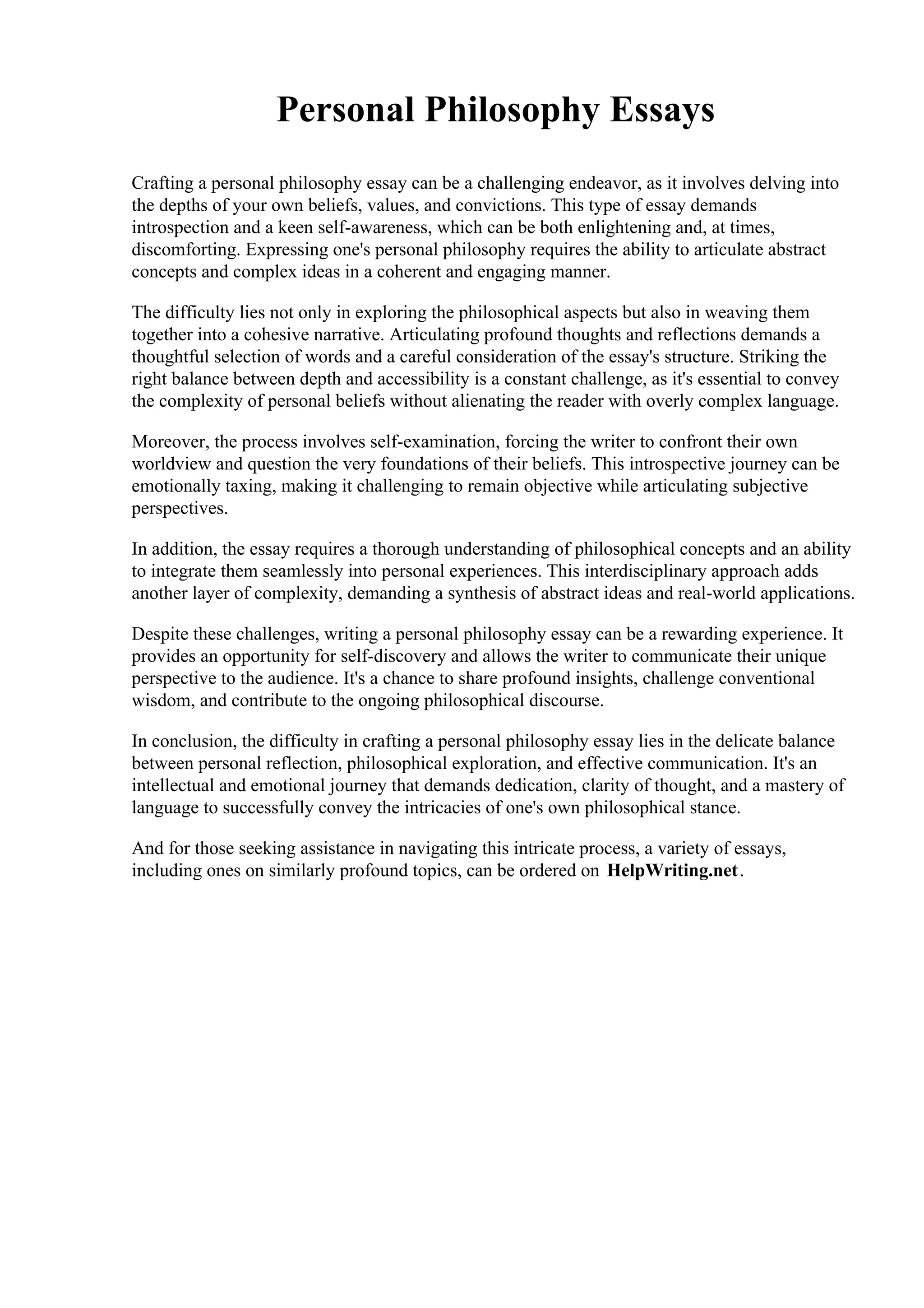 Personal Philosophy Essays.pdf