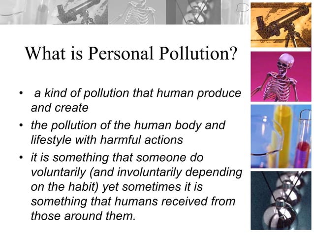 Personal pollution | PPTX