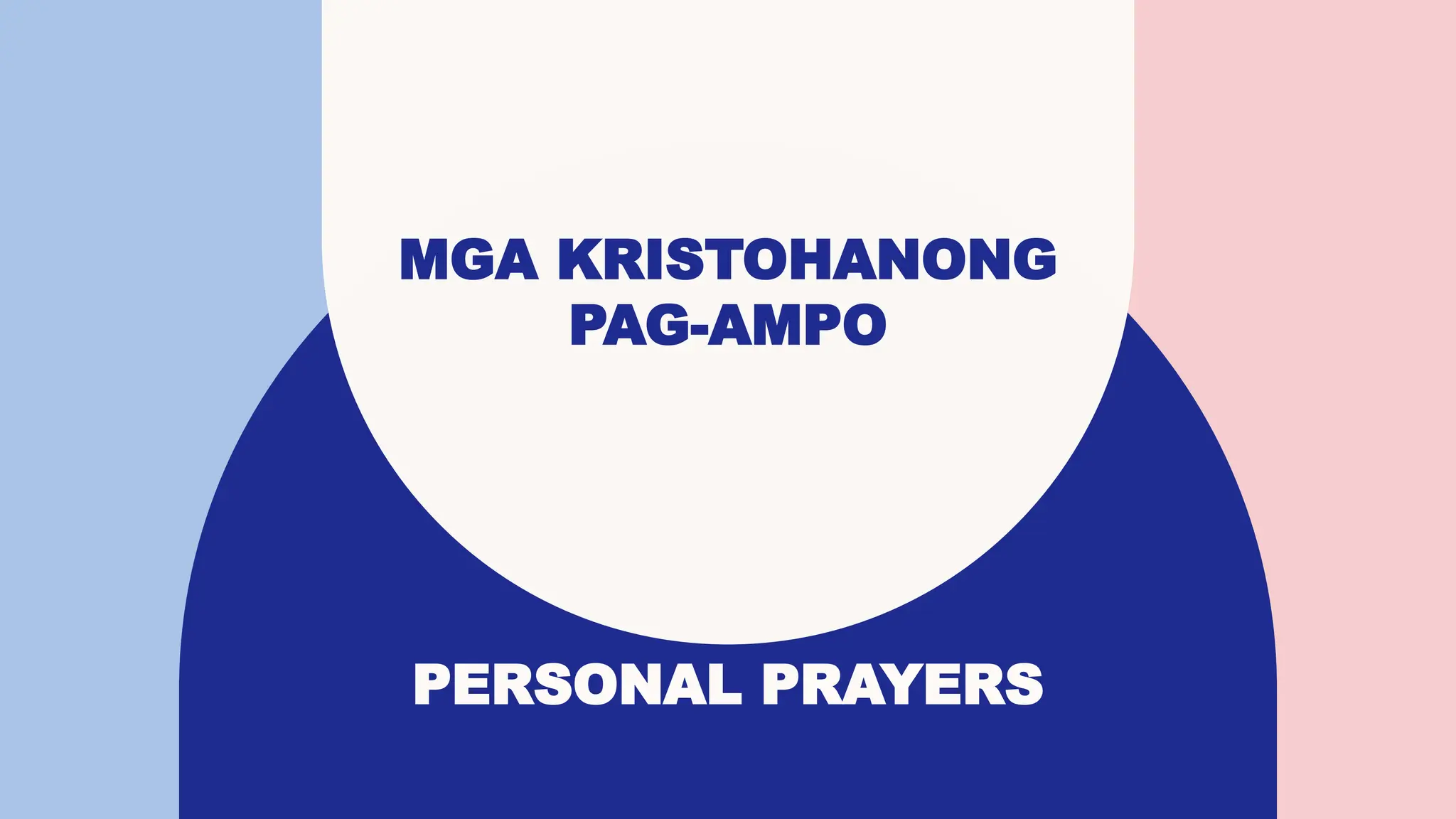 ACTS - Guide of Personal or Individual Prayer | PPT