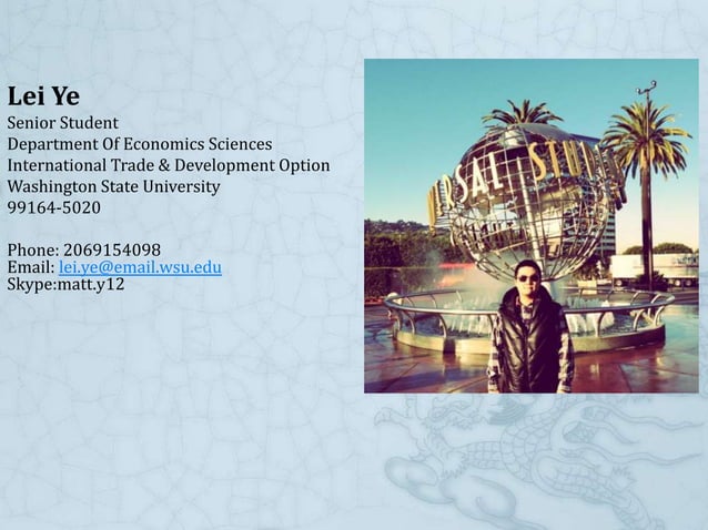 BV 403 Slidecast Ye | PPT