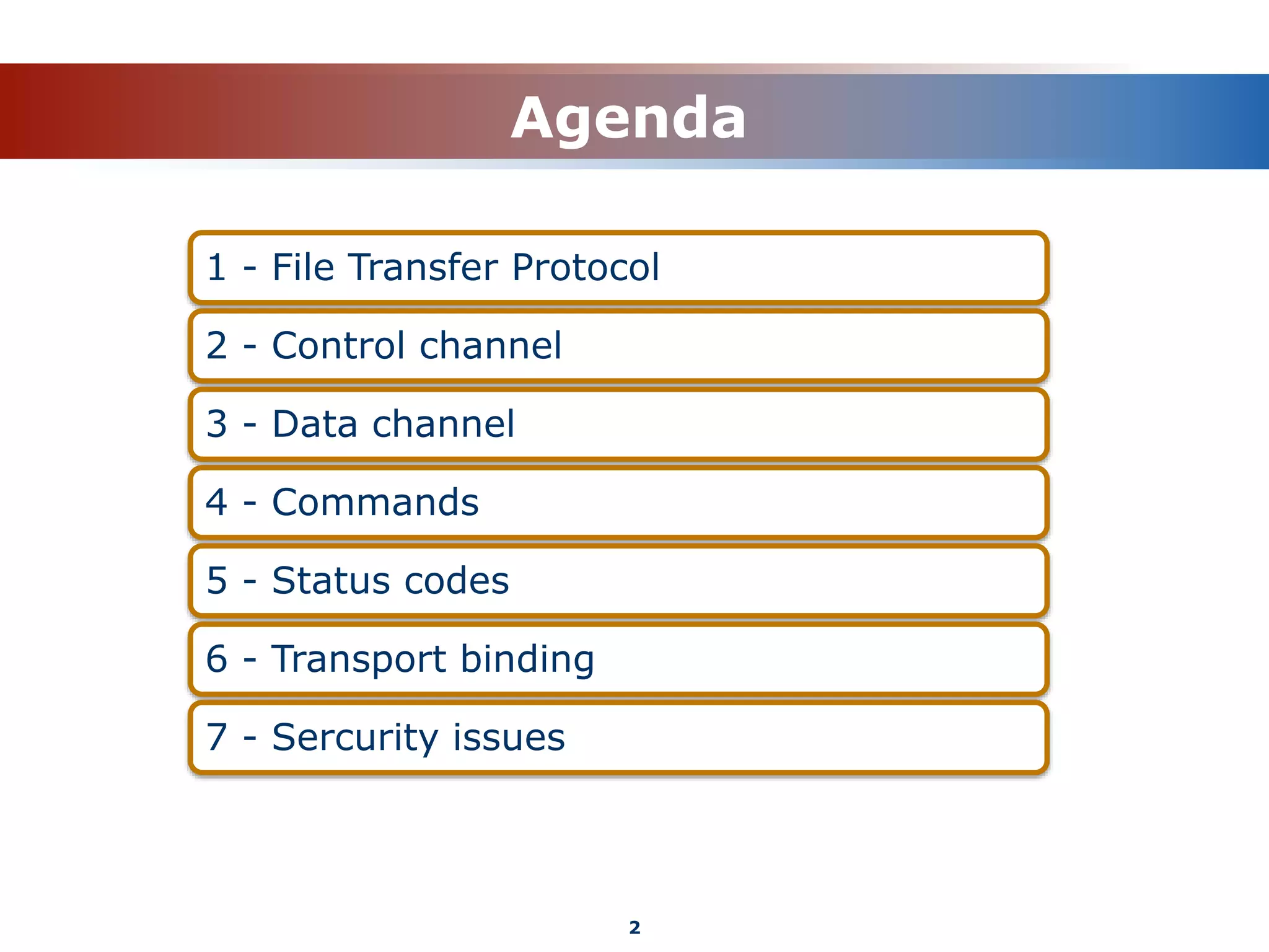 File Transfer Protocol | PPTX