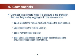 File Transfer Protocol | PPTX