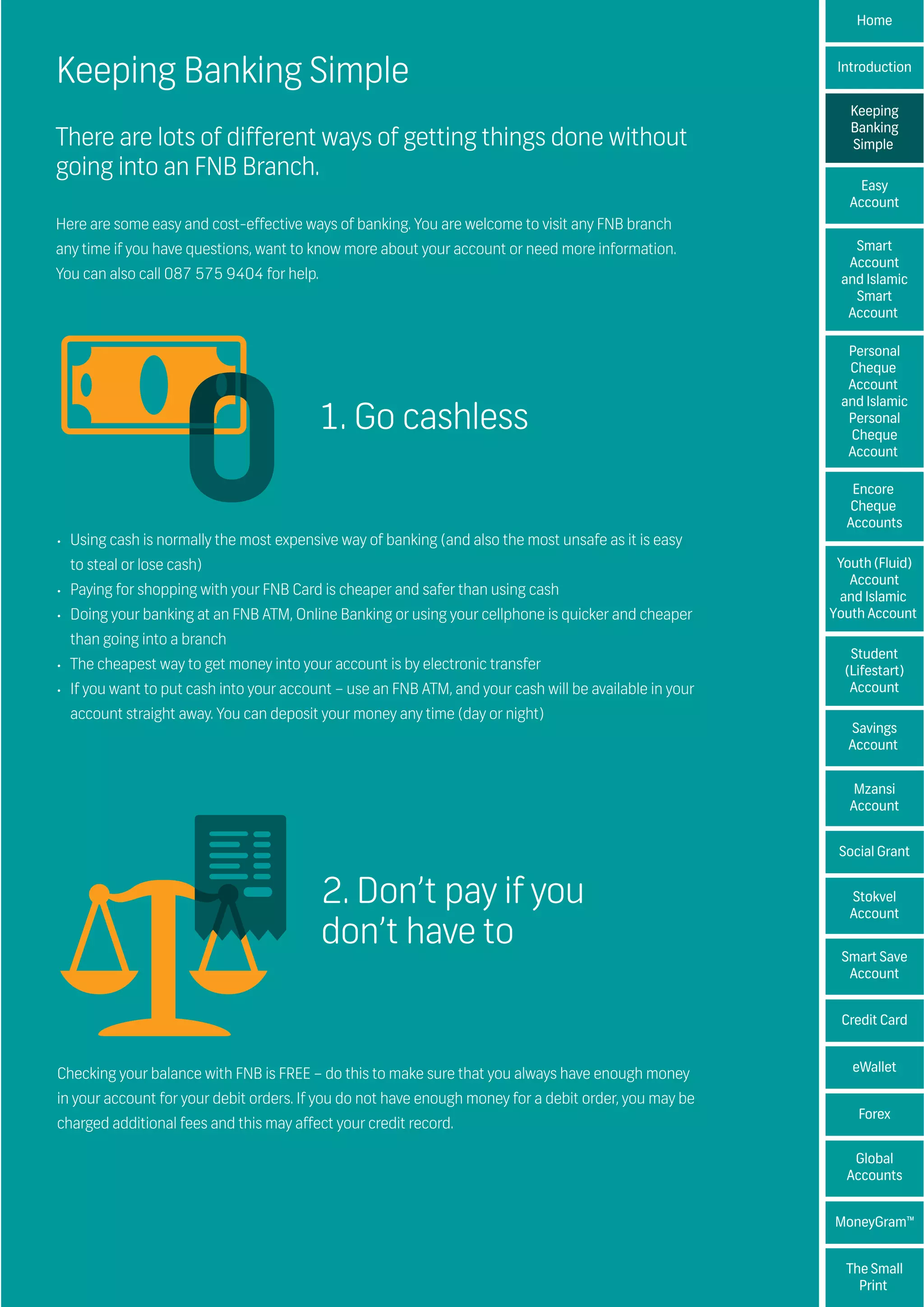 Personal Pricing Guide from FNB | PDF