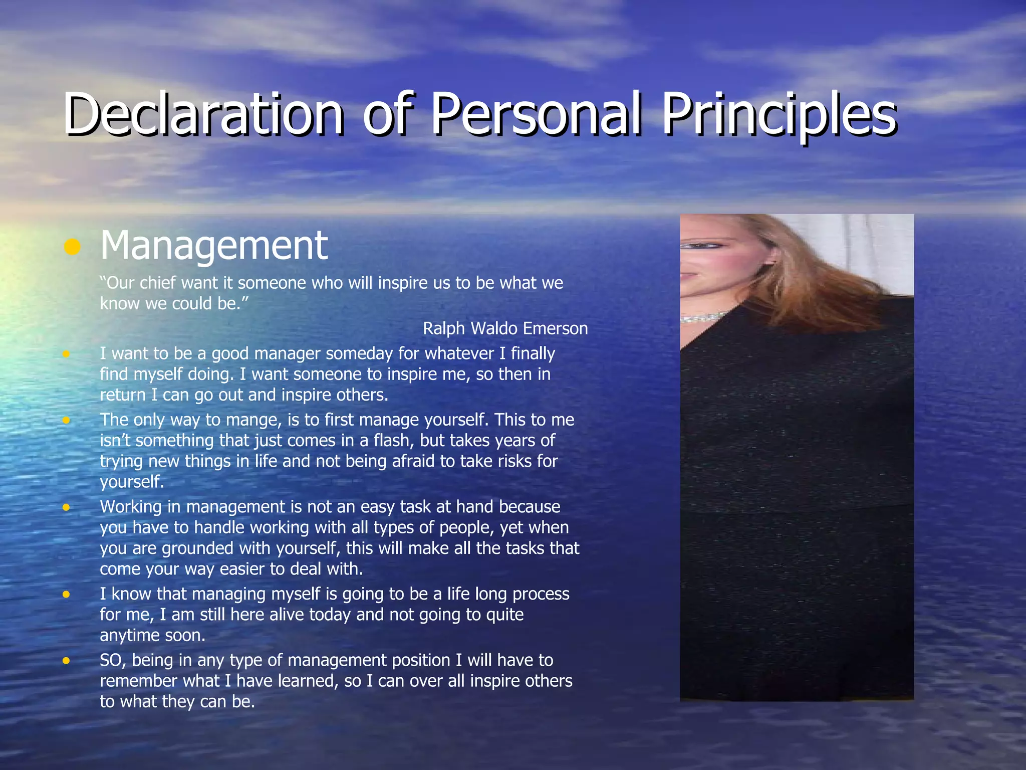 Personal Principles Jenny Kuhn | PPT