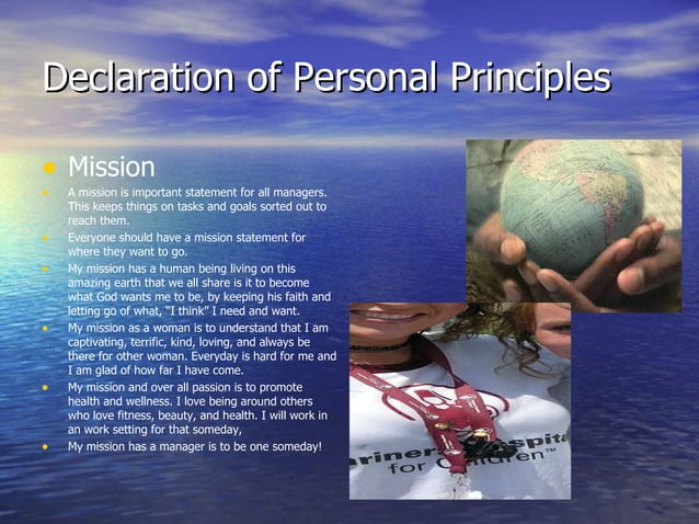 Personal Principles Jenny Kuhn | PPT