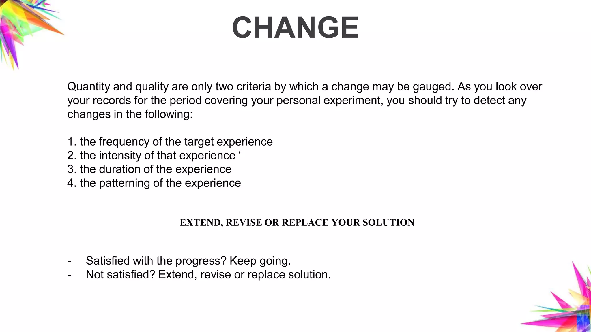 Personal problem solving slides. | PPT