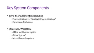 Personal Time Management | PPTX | Desktop Publishing | Computer ...