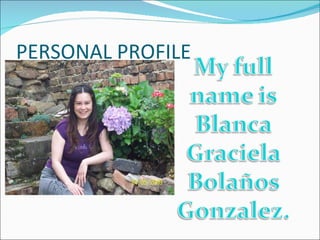 Personal profile | PPT