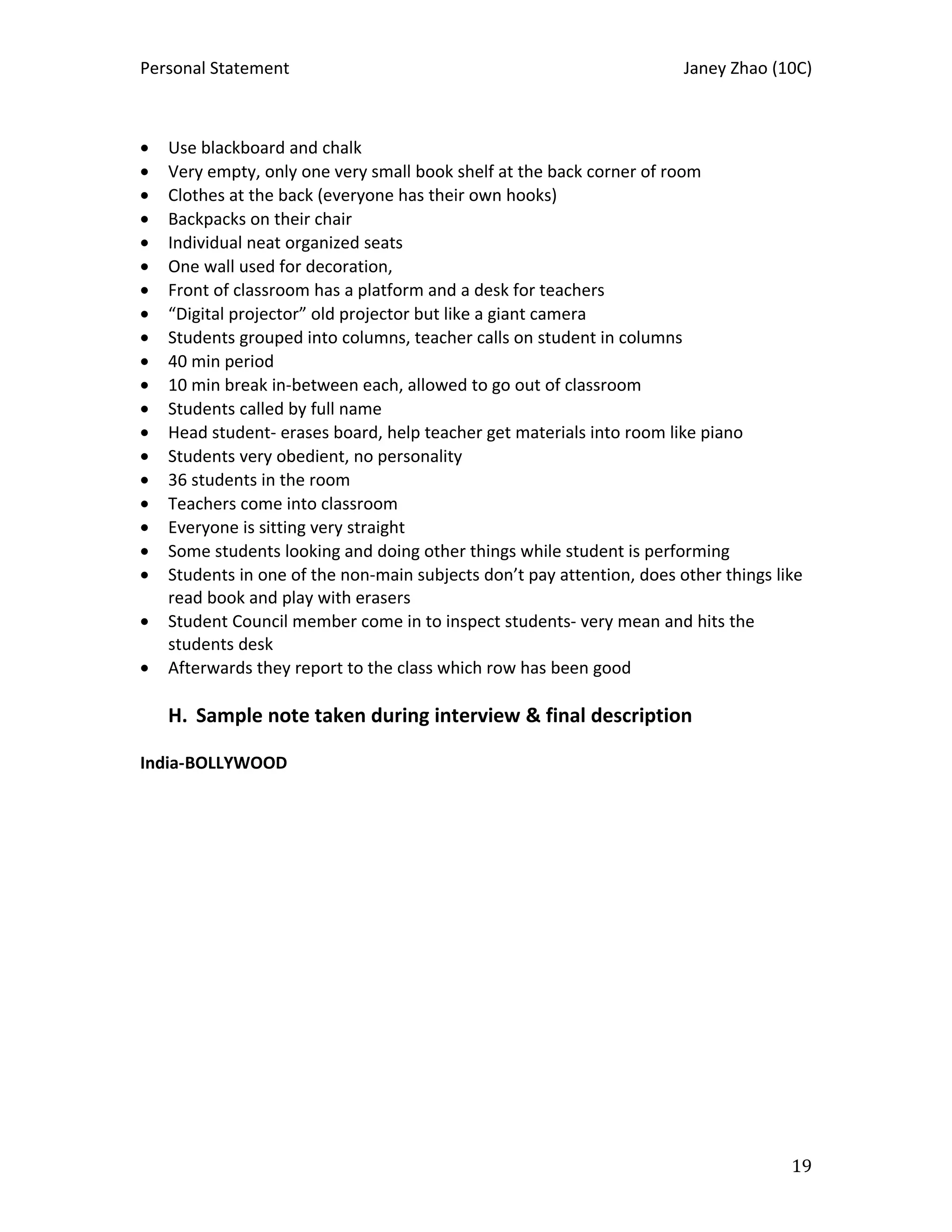 Personal Project 2011 janey | DOC