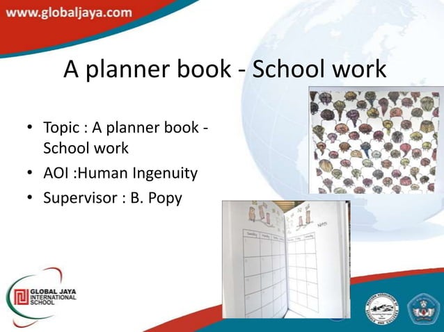 GJIS' IB MYP Personal Project Sample | PPT