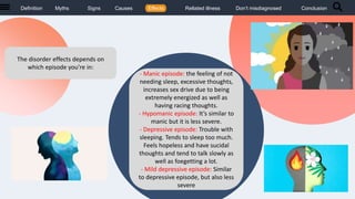 Presentation on Bipolar disorder | PPTX
