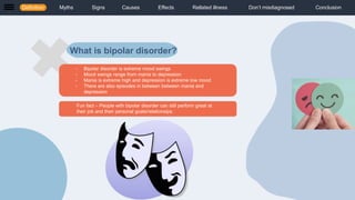 Presentation on Bipolar disorder | PPTX