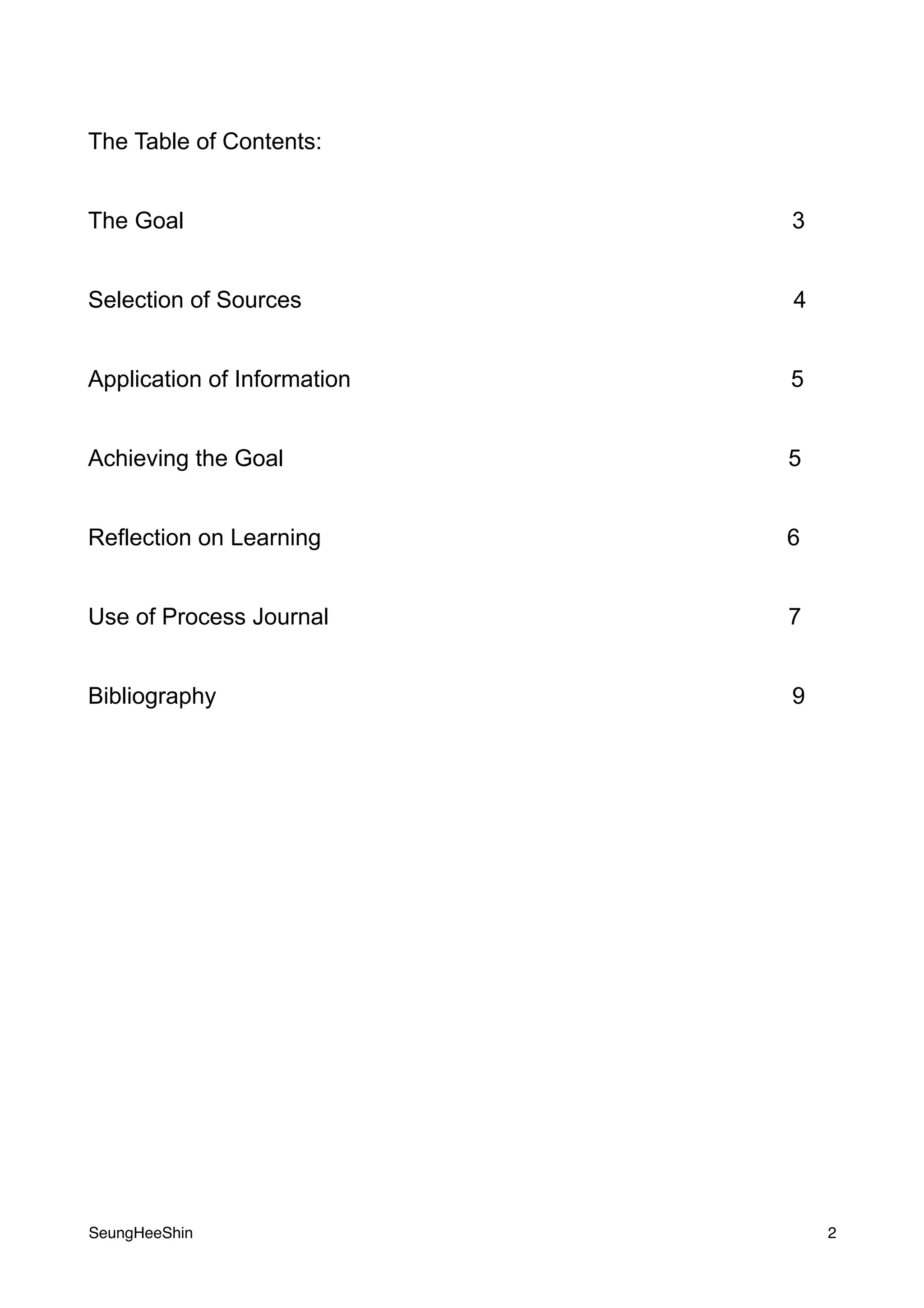 Personal project report | PAGES