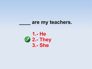 Personal pronouns | PPT