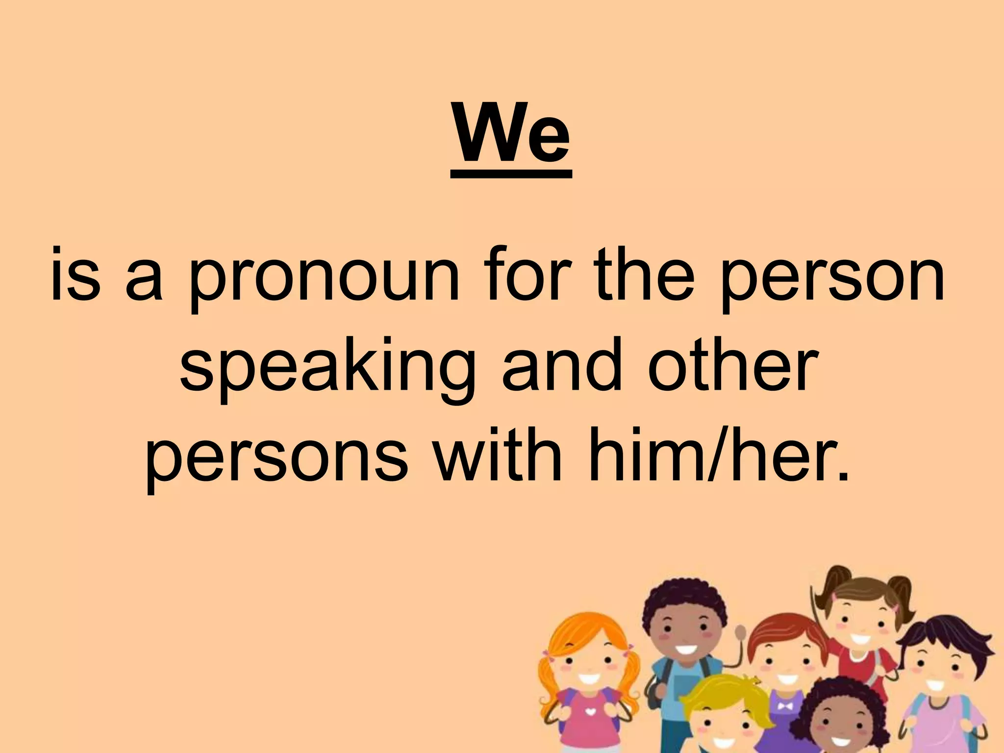 Personal pronouns | PPTX