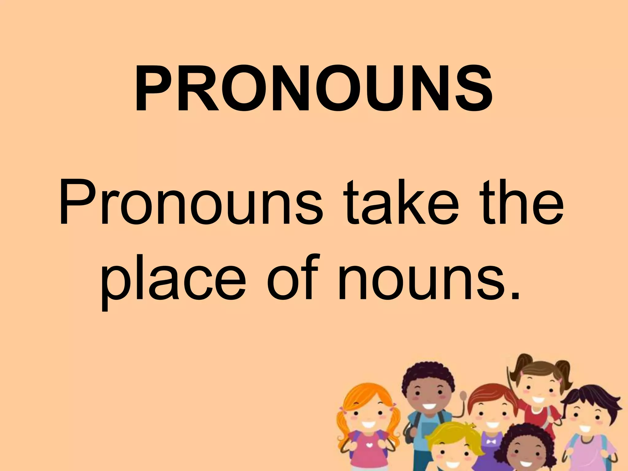 Personal pronouns | PPTX