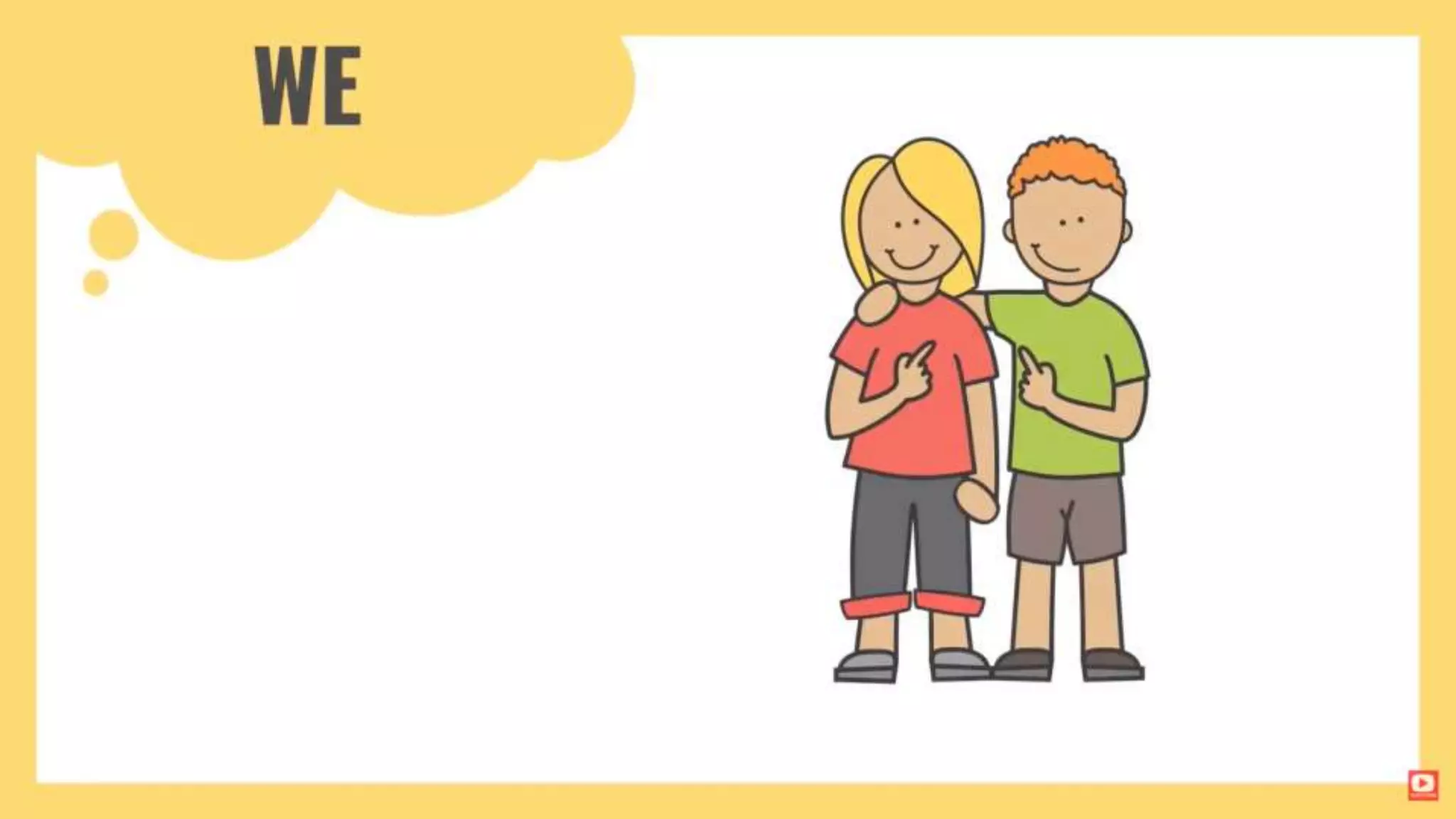 Year 2 Personal pronouns (I You We They He She It) | PPT